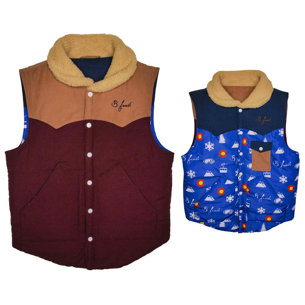 Colorado Lifestyle - Reversible Vest - B Fresh Gear
