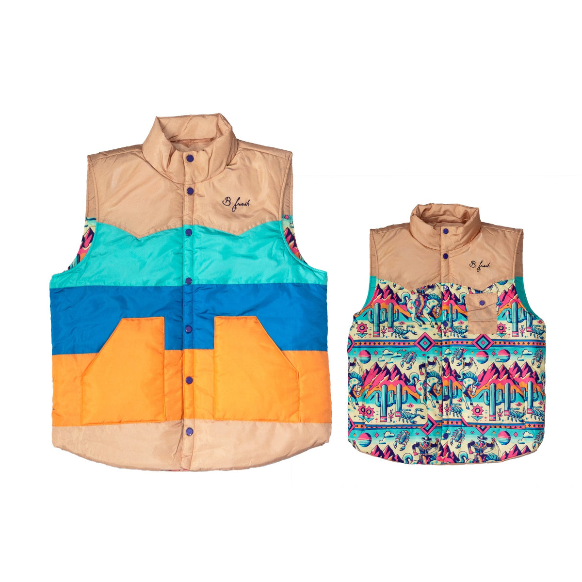 Giddy Up - Reversible Vest – B Fresh Gear