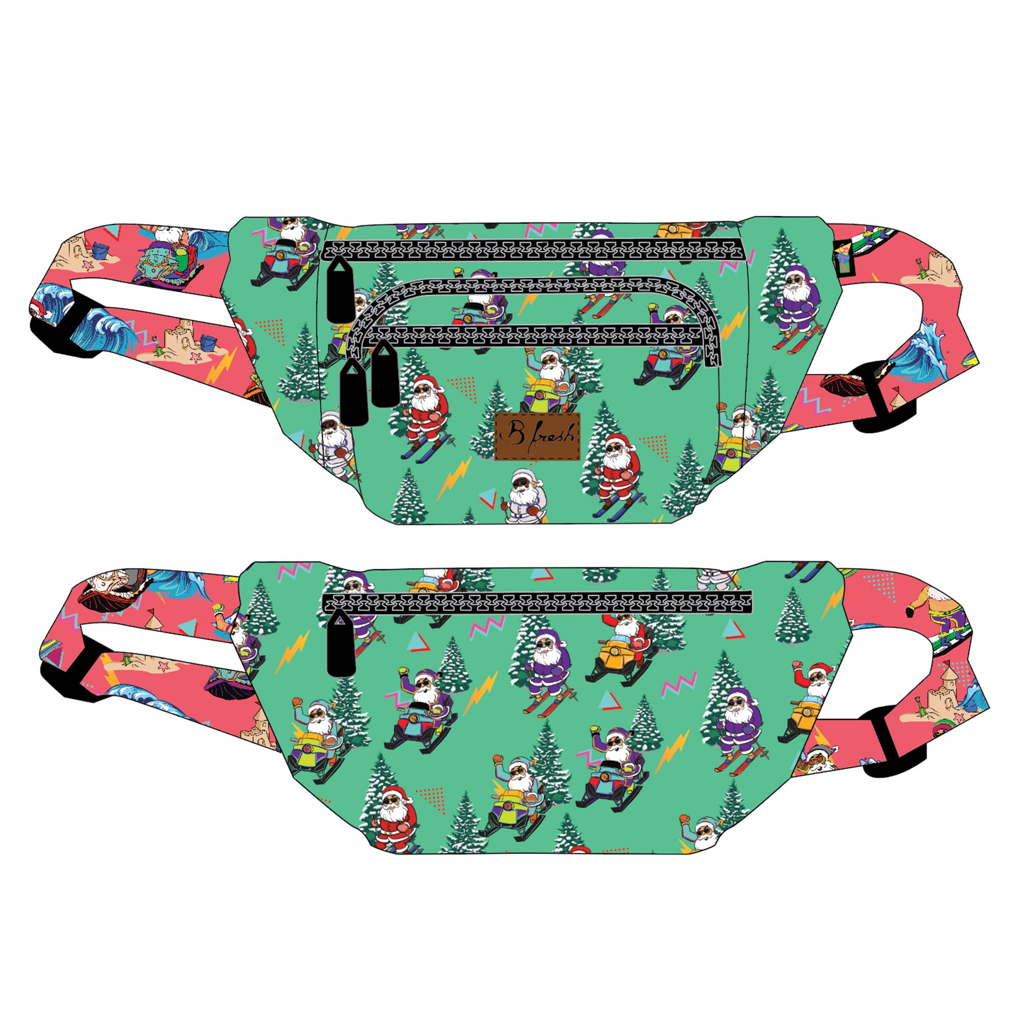 Send It Santa - Fanny Pack – B Fresh Gear