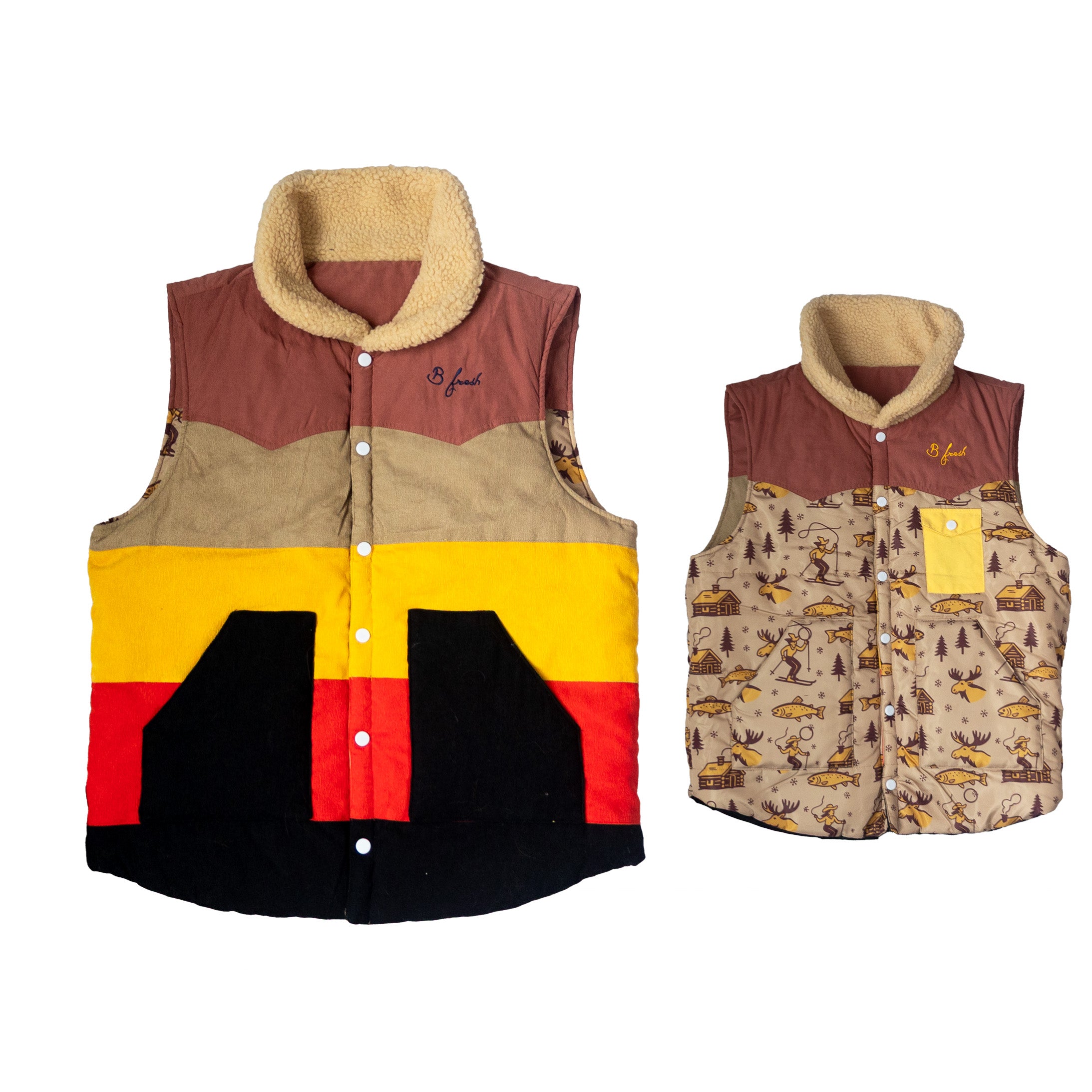 The Cowgirl - Reversible Vest – B Fresh Gear
