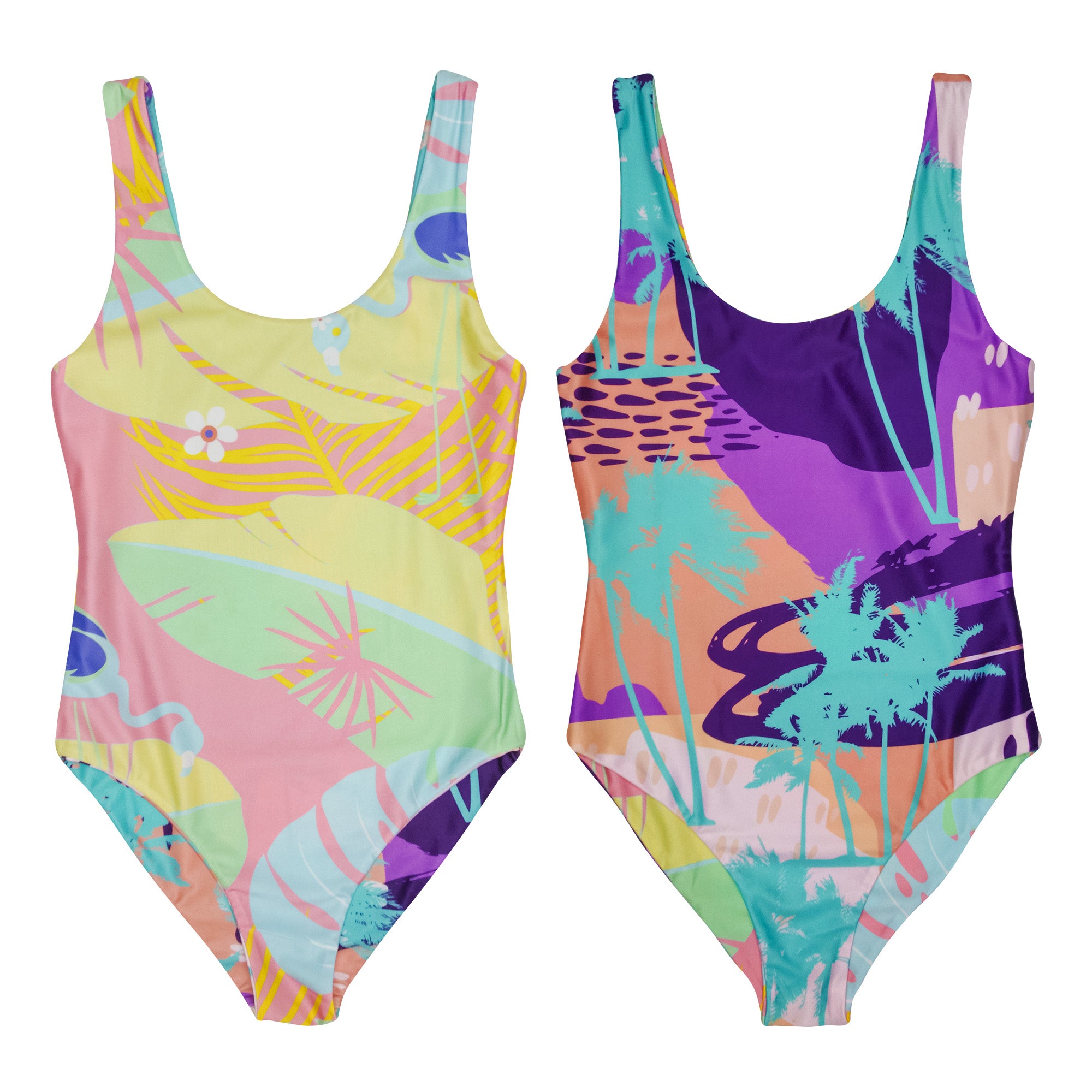 Hippie Daze - Reversible Swimwear – B Fresh Gear