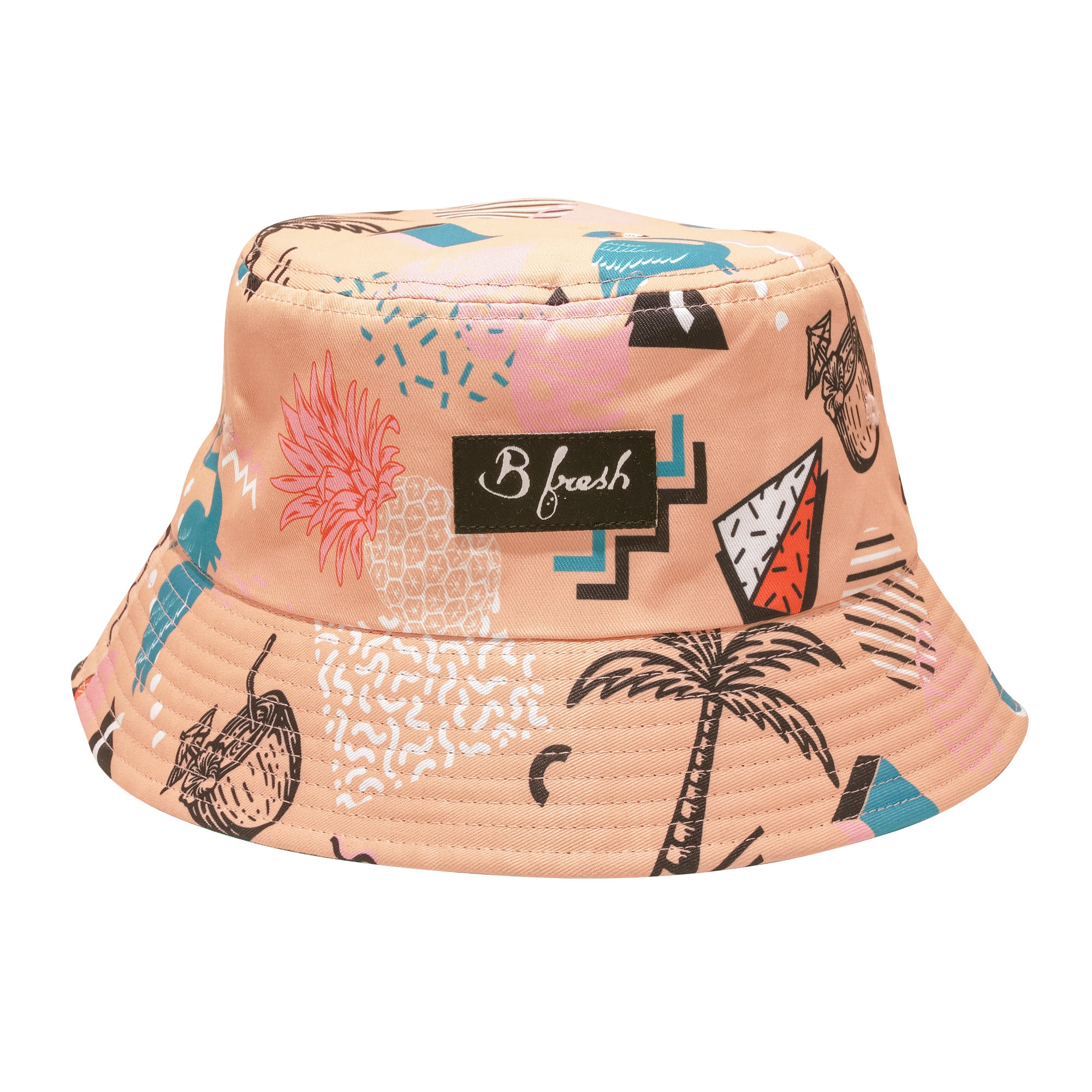 Peach Fuzz - Reversible Bucket Hat – B Fresh Gear